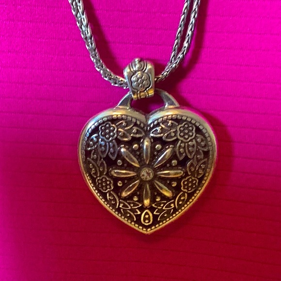 Brighton | Jewelry | Vintage Brighton Silver Locket Necklace | Poshmark